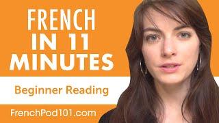 11 Minutes of French Reading Comprehension for Beginners | My Mooc