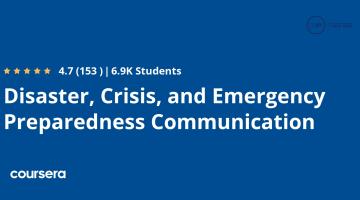 Disaster, Crisis, and Emergency Preparedness Communication | My Mooc
