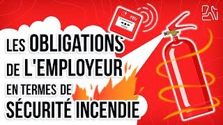 Les obligations de l’employeur en termes de sécurité incendie | My Mooc