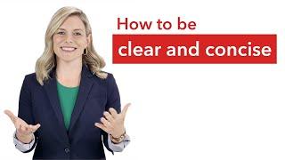 How to Be Clear and Concise | My Mooc
