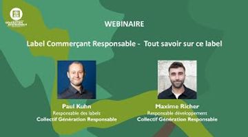 Webinaire : Label Commerçant Responsable : tout savoir sur ce label ...