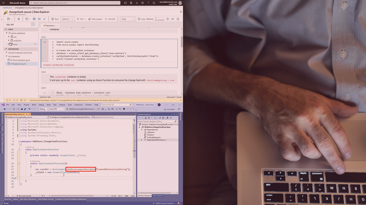 Building Event-driven Microservices with the Azure Cosmos DB Change Feed | My Mooc
