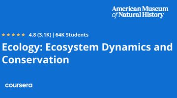 Ecology: Ecosystem Dynamics and Conservation | My Mooc