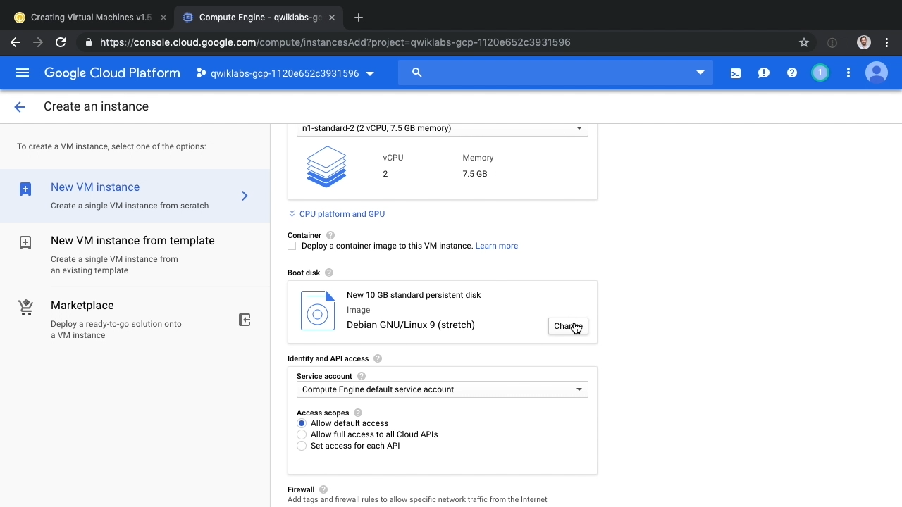 Creating and Deleting VMs with Google Compute Engine | My Mooc