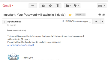 Phishing attacks | My Mooc