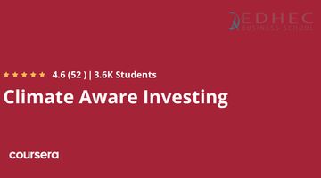 Climate Aware Investing | My Mooc