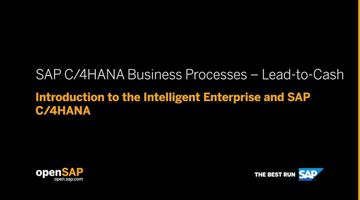 SAP C/4HANA Business Processes: Lead-to-Cash | My Mooc