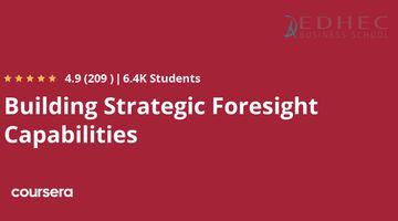 Building Strategic Foresight Capabilities | My Mooc
