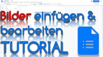 Bilder einfügen & bearbeiten - Google Docs Tutorial | My Mooc