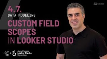 Scopes of Custom Field: Chart vs Data Source (Looker Studio Masterclass) | My Mooc